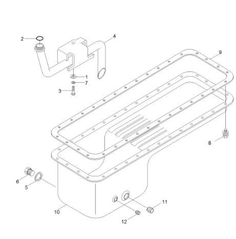 CUMMINS Thread Plug 3055069 قابس تصريف الزيت لقطع غيار حفارة HYUNDAI